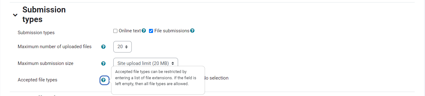 Moodle User Guides for eBwise | Add an Assignment