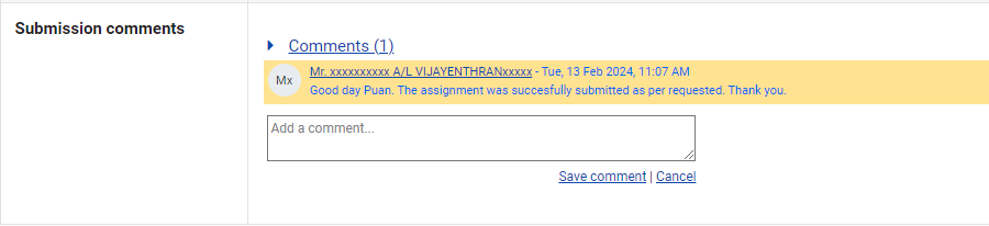 Moodle User Guides for eBwise | Submit assignments
