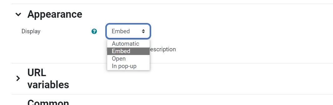 Moodle User Guides for eBwise | Add URL to your Course